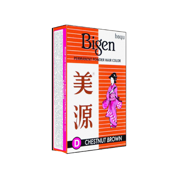 BIGEN Permanent Powder Hair Color Chestnut Brown 6g price in the ...